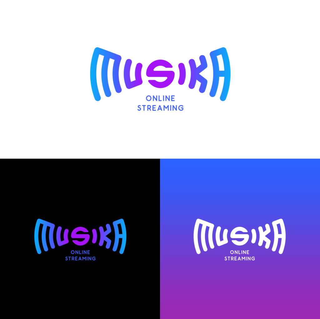 Musika | Fictional music platform logo design - Peter Mocanu
